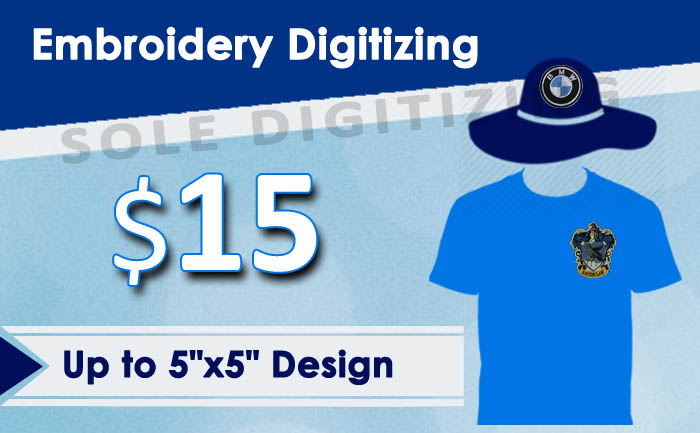 Custom Embroidery Digitizing USA | Best Digitizing Service